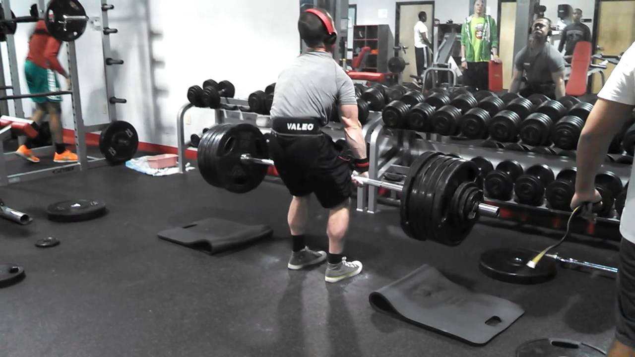Deadlift 540 (55 pound bar) - YouTube