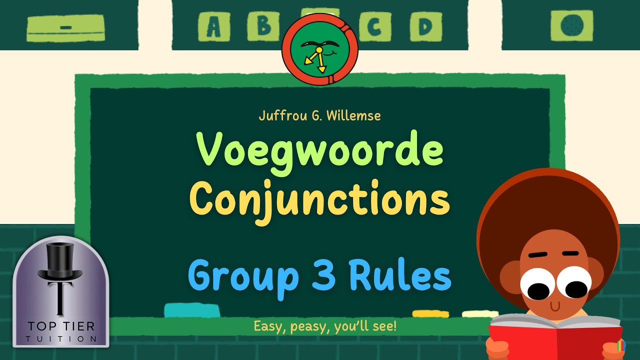 Group 3 VOEGWOORDE- Finally understand it TODAY! |The Easy Way| - YouTube
