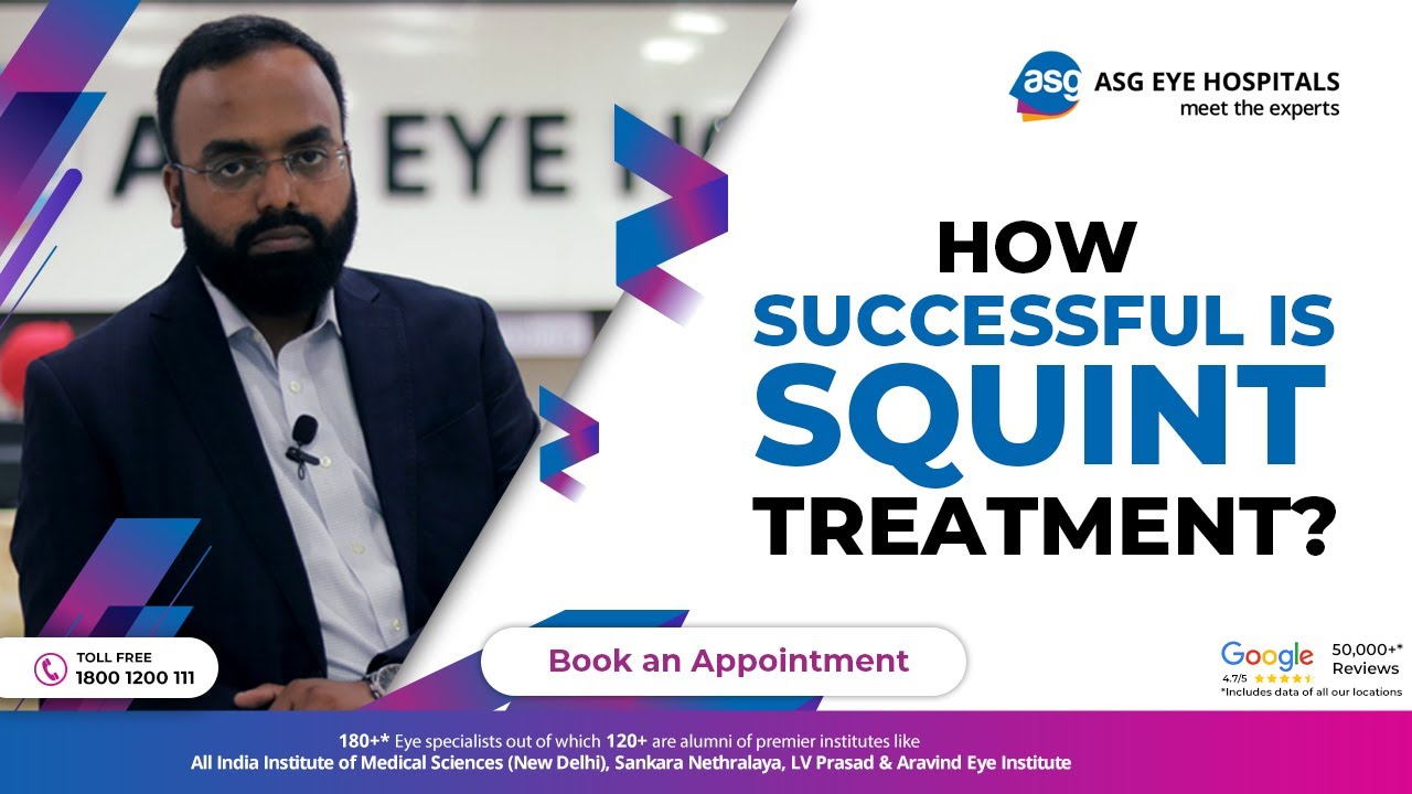Squint Eye Treatment | Lazy Eye Treatment | ASG Eye Hospitals - YouTube