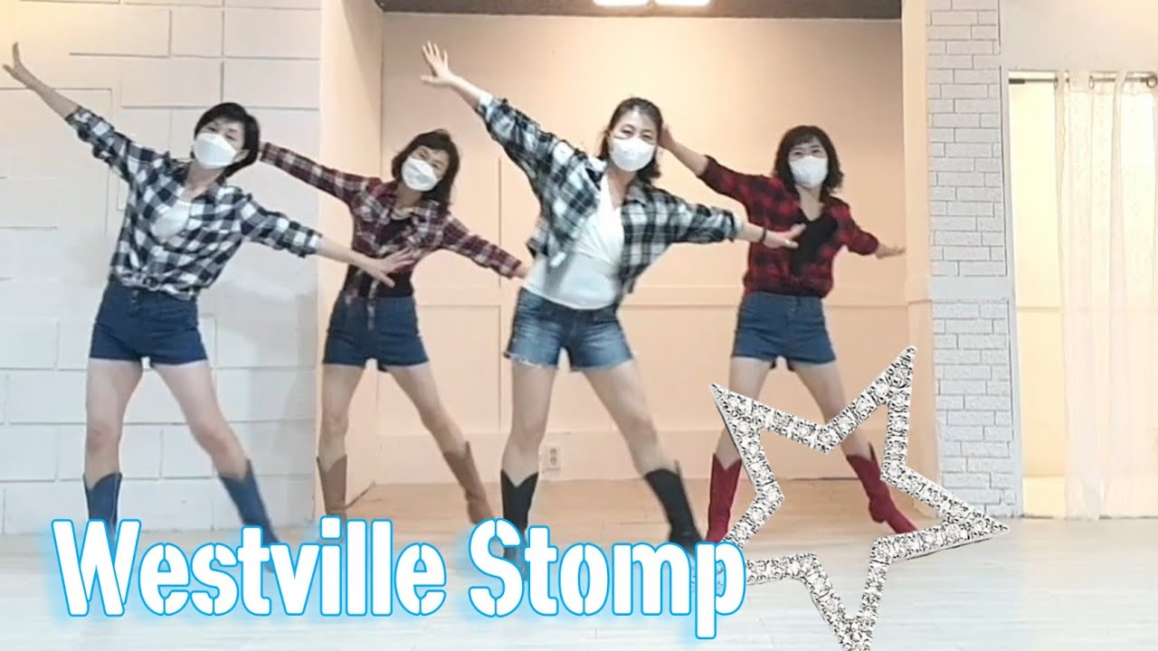 Westville Stomp line dance - YouTube