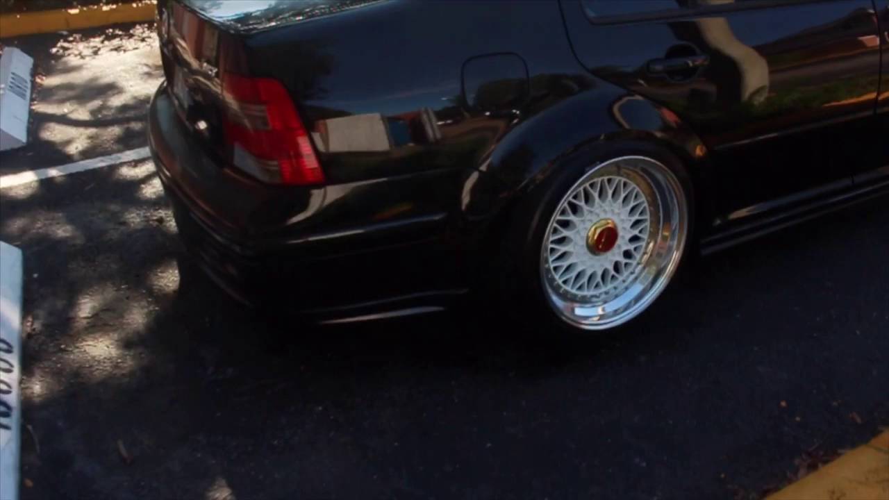 Johnoo's Bagged Mk4 Jetta - YouTube