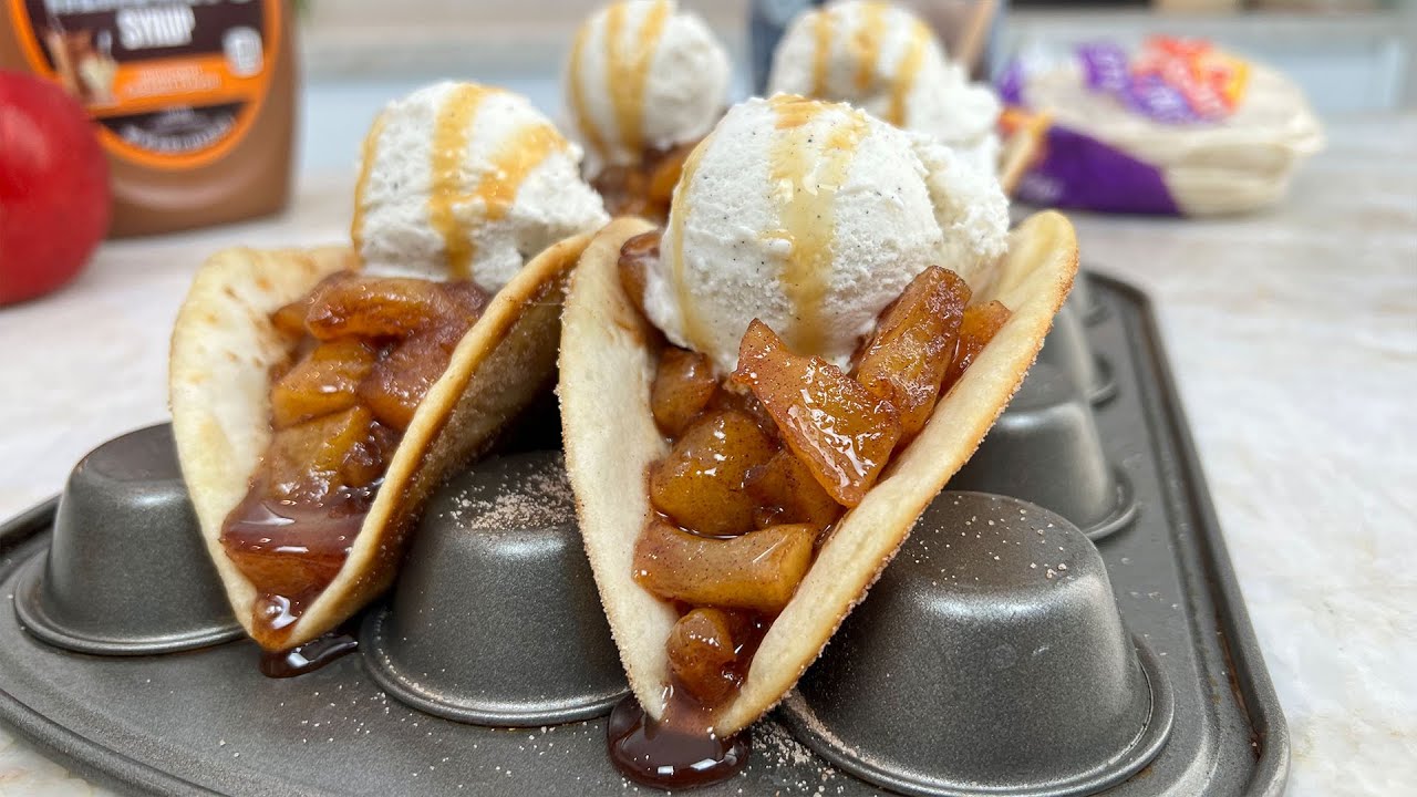 Apple Pie Taco - YouTube