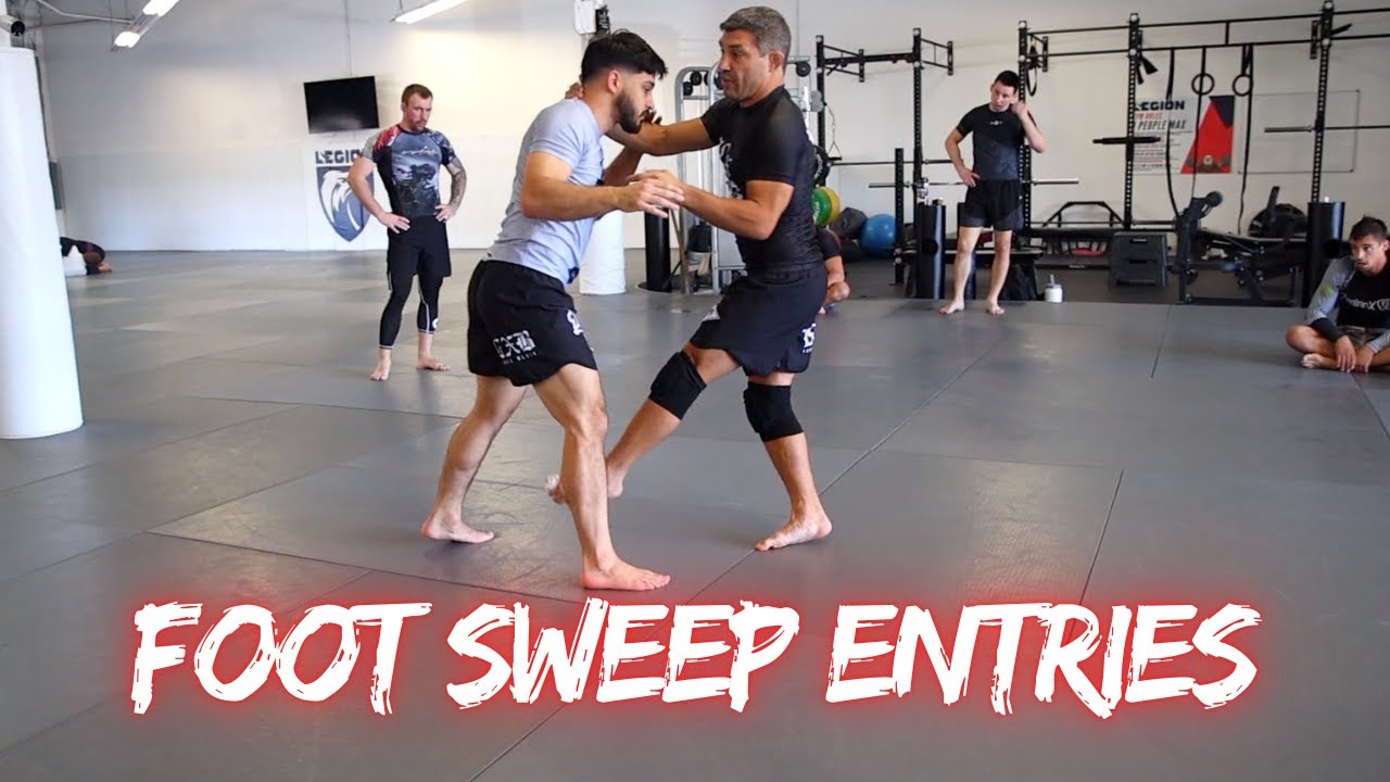 Learn Foot Sweeps From Justin Flores - Live Training - YouTube
