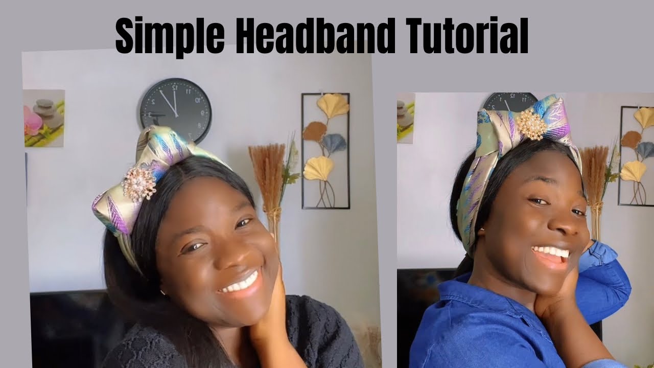 Headband Tutorial - YouTube