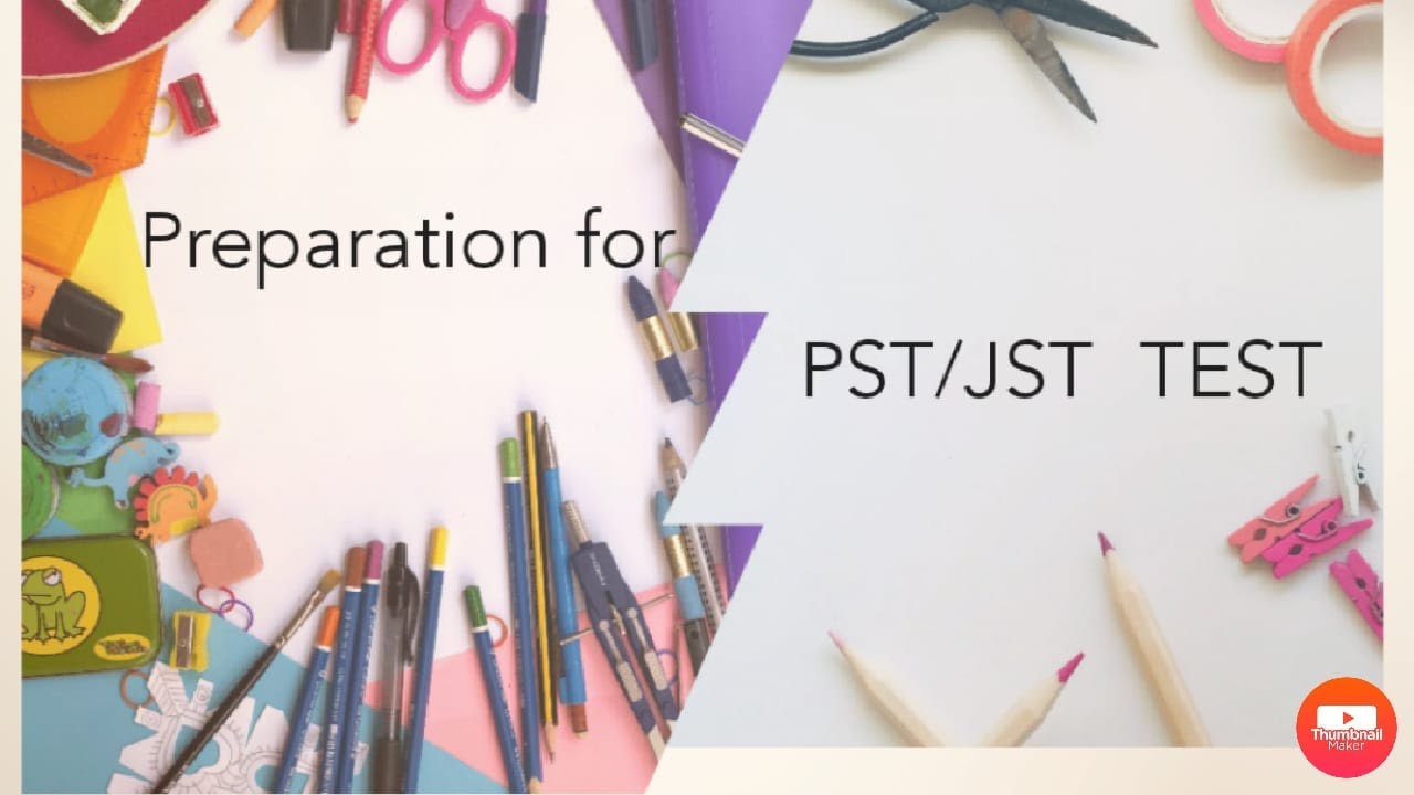 PST/JST TEST PREPERATION /WHAT IS SET - YouTube