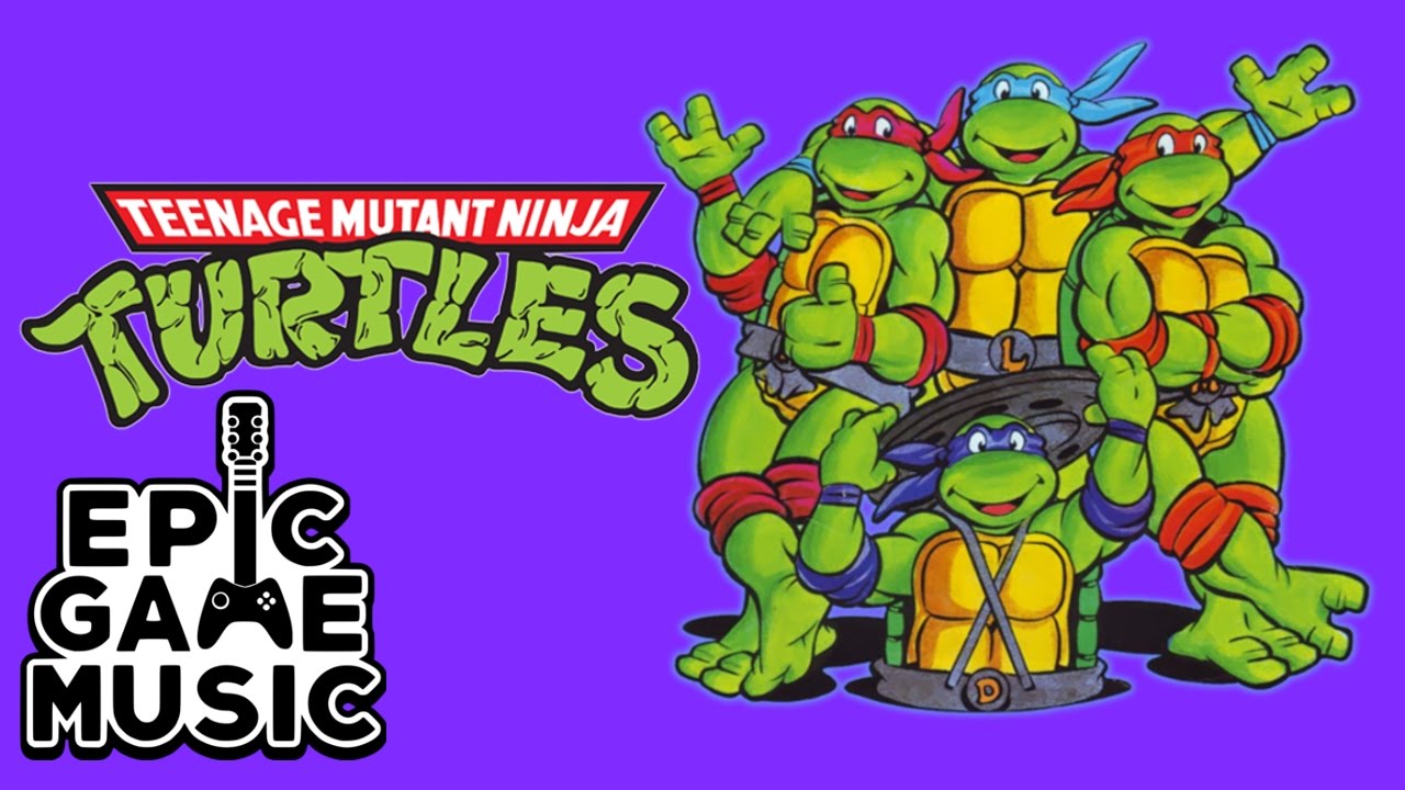 Teenage Mutant Ninja Turtles Intro Animated with Mario Paint (audio) ft ...
