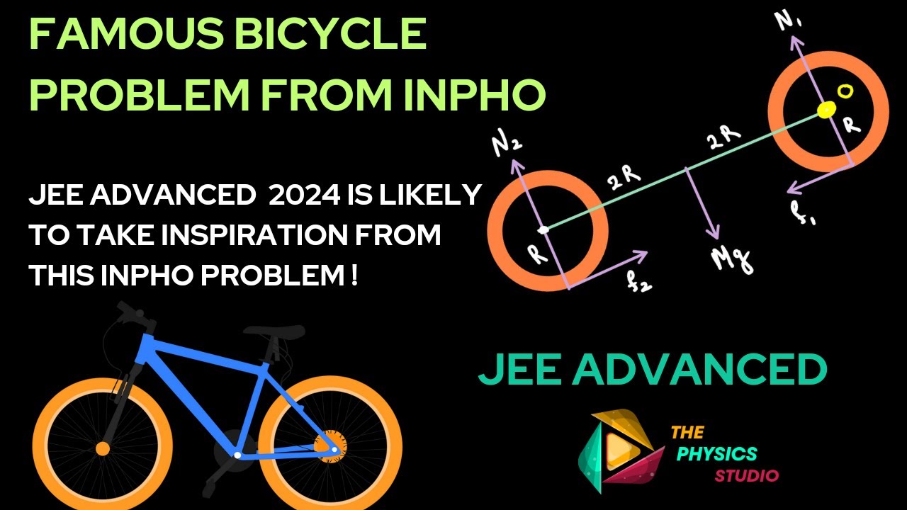 INPHO Problem | JEE Advanced 2024 | Bicycle Problem | Most Important ...