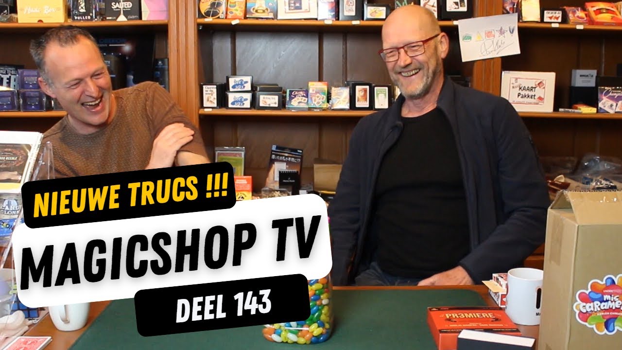 Magic Shop TV deel 143. Dé leukste review show over goocheltrucs. Check magicshop.nl - YouTube
