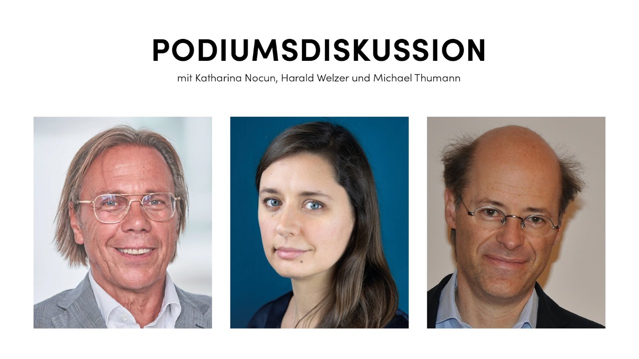 Eine digitale Podiumsdiskussion mit Katharina Nocun, Harald Welzer und ...