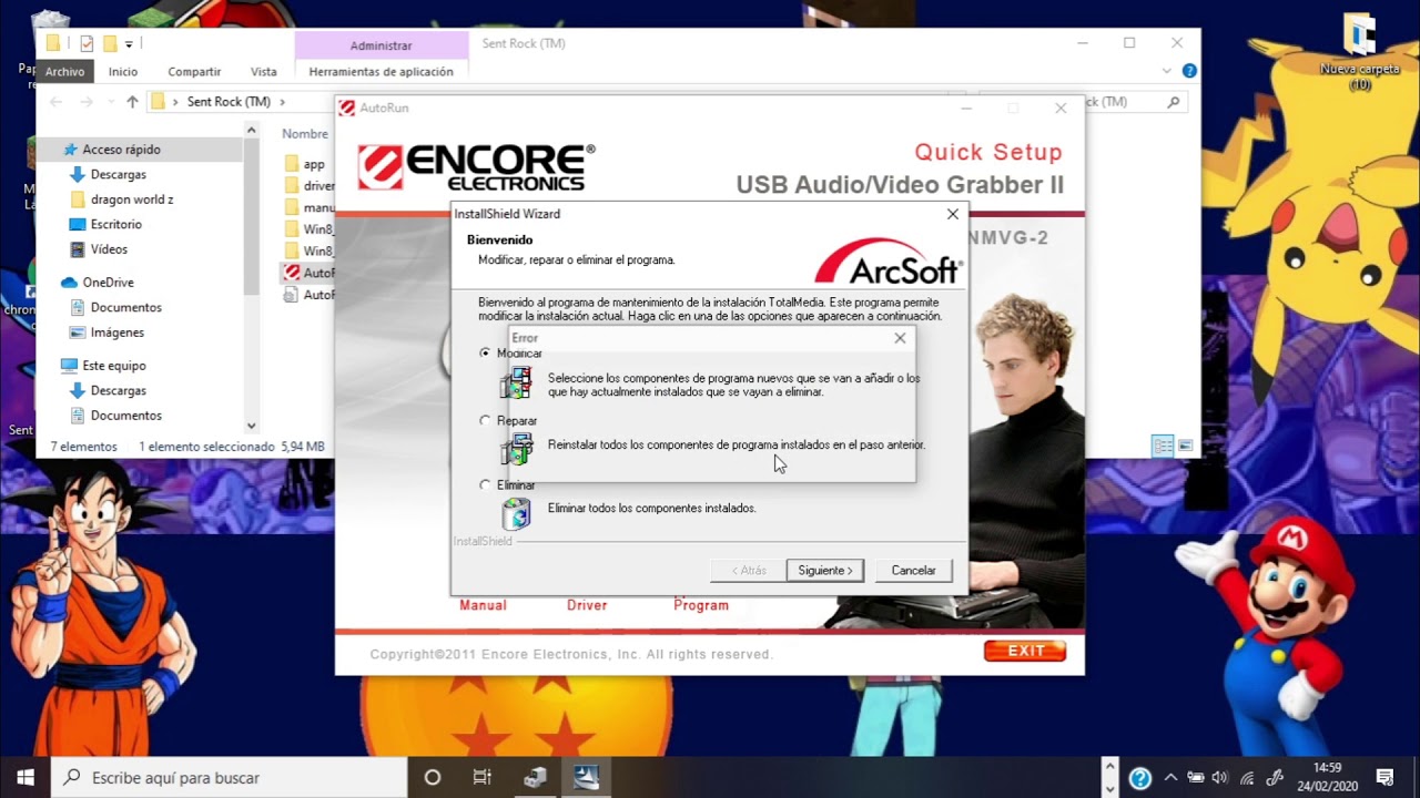 el intento de tutorial XD (drivers easy cap) - YouTube