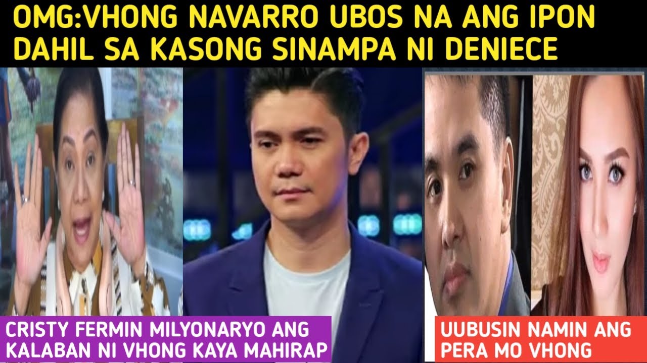 Vhong Navarro Update!NAGSISI NA AT NAG SORRY!WALA NG PERA UBOS ANG IPON ...