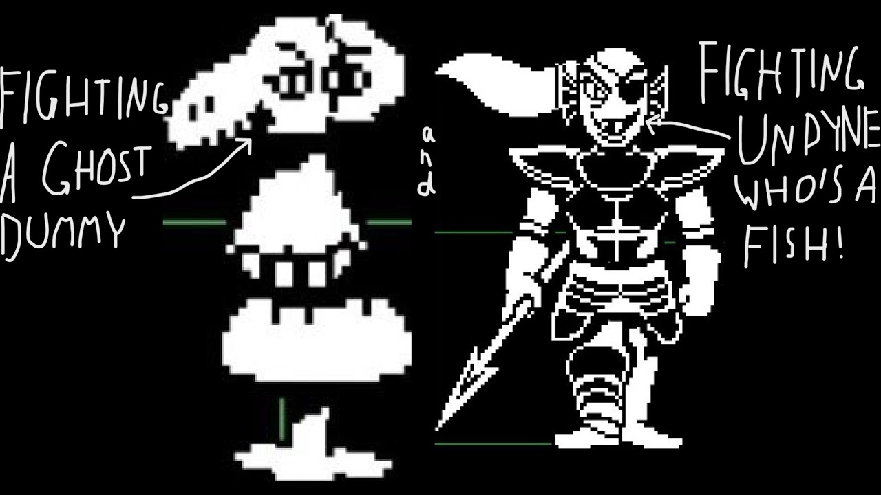 FIGHTING A GHOST DUMMY, AND THEN UNDYNE, WHO'S A FISH?! || Undertale || - YouTube