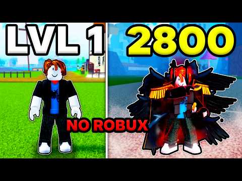 Noob to MAX with NO ROBUX in Blox Fruits