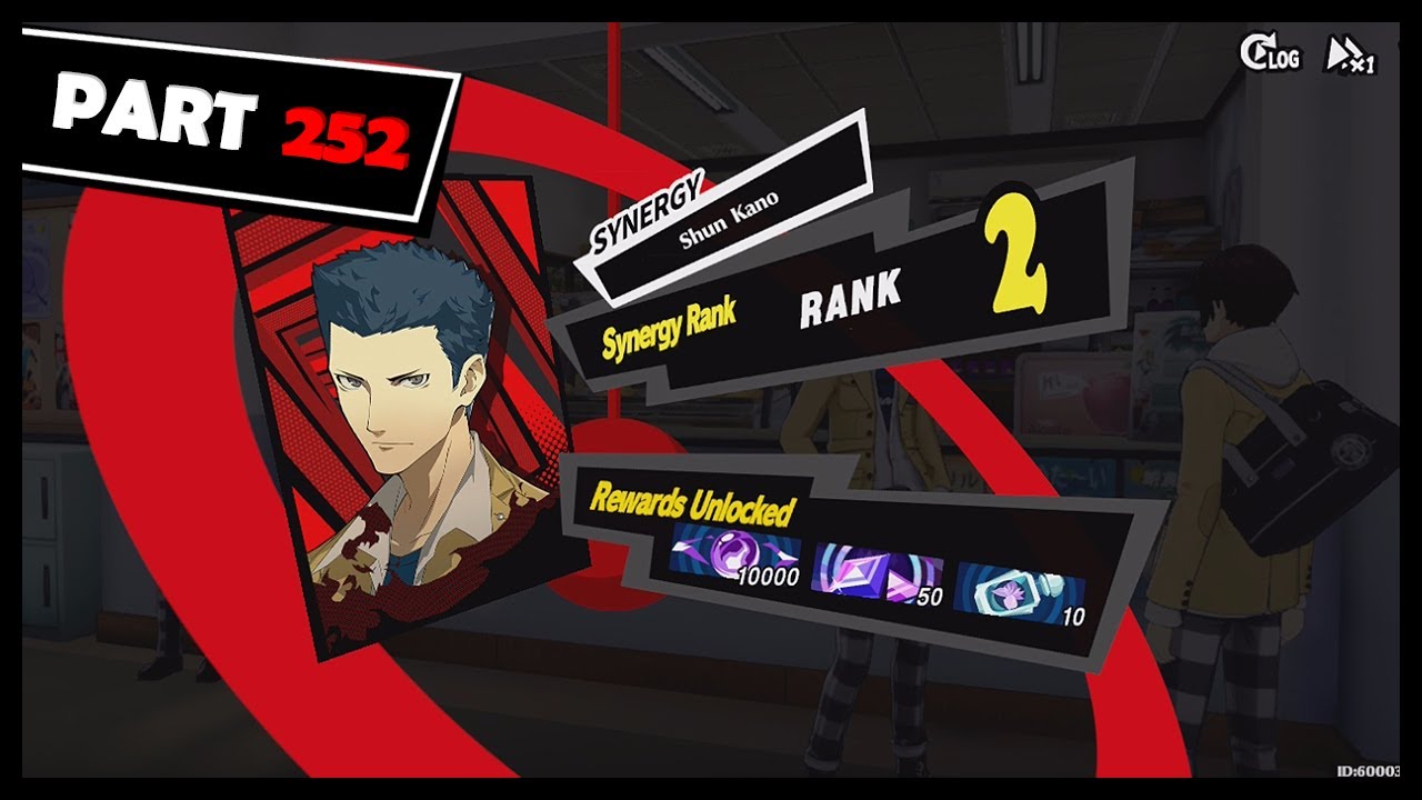 Persona 5 The Phantom X Playthrough Part 252 Synergy; Shun Kano; Rank ...