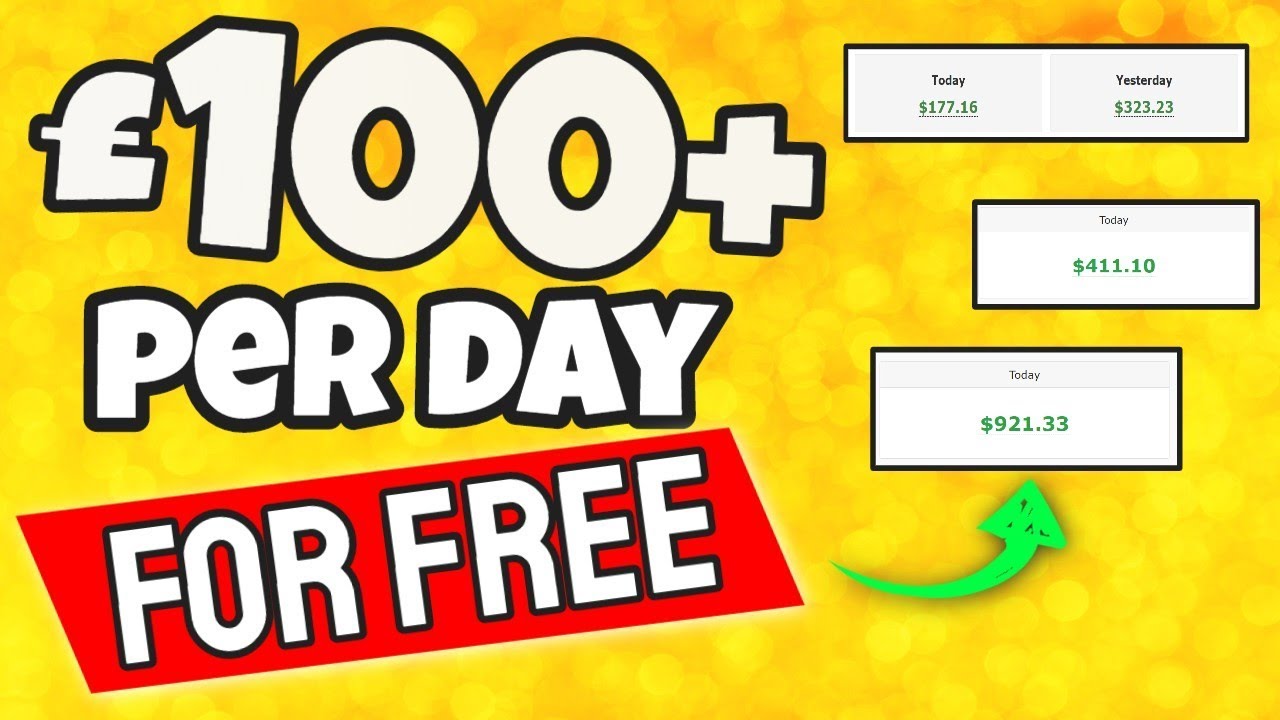Make $100+ PER DAY With ZERO Money To Start! Earn Money Online Free ...