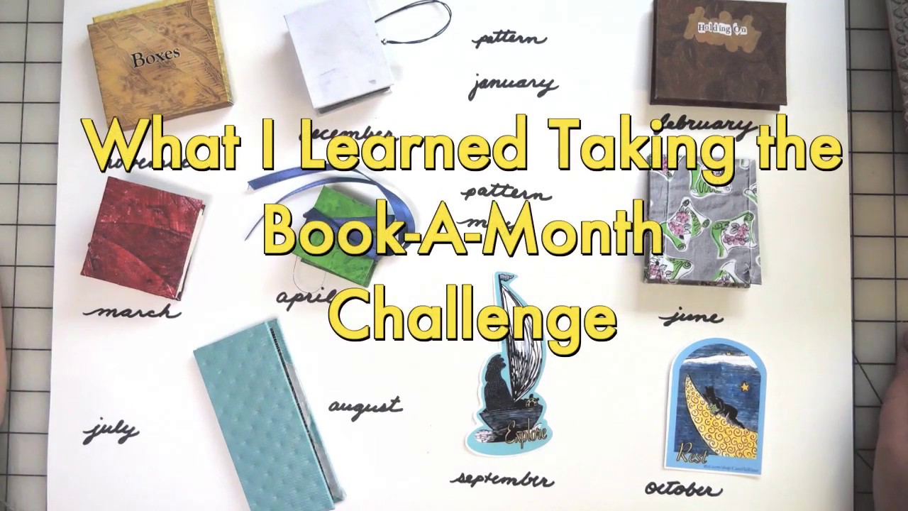 What I Learned from the "Book a Month" Challenge - YouTube