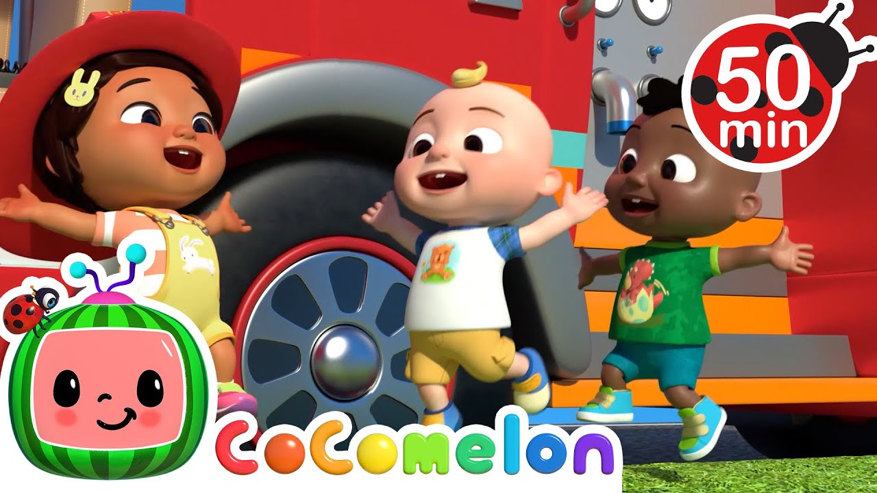 👩‍🚒Fire Fighter Song!👨‍🚒🚒 | CoComelon | Kids Cartoons & Nursery Rhymes ...