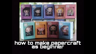 tutorial how to make papercraft as beginner from level 1 | Doovi