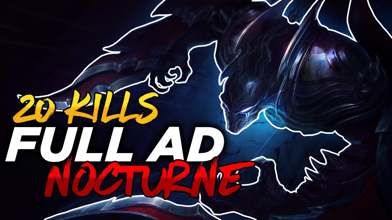 FULL DAMAGE NOCTURNE CARRY | League of Legends Commentary | Season 7 ...