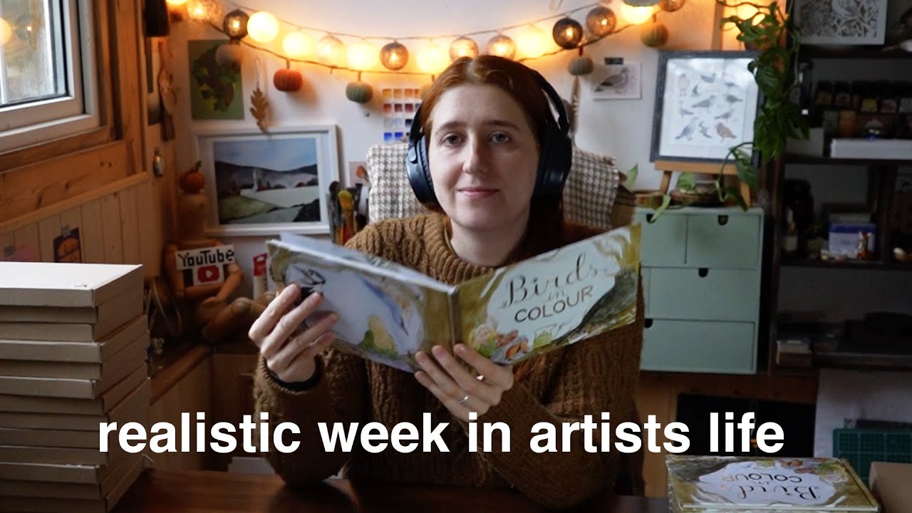 Realistic Week in the Life of an Artist - YouTube