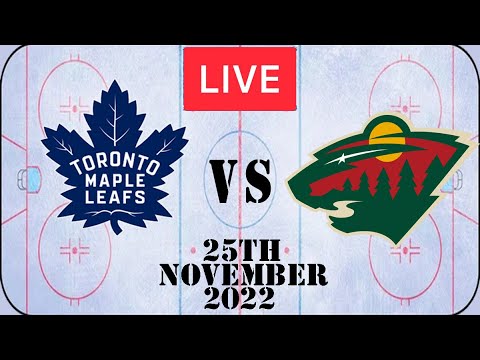 NHL 🔴Full Game Live🔴 Toronto Maple Leafs vs Minnesota Wild 25th ...