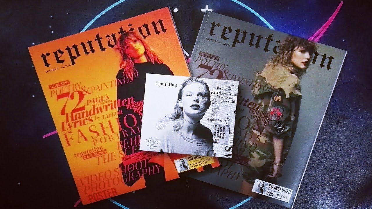 UNBOXING: Taylor Swift - Reputation (Vol. 2) - YouTube