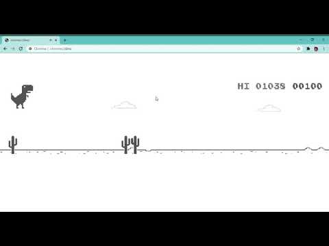 GOOGLE CHROME DİNOZOR OYUNU HİLELERİ!!!