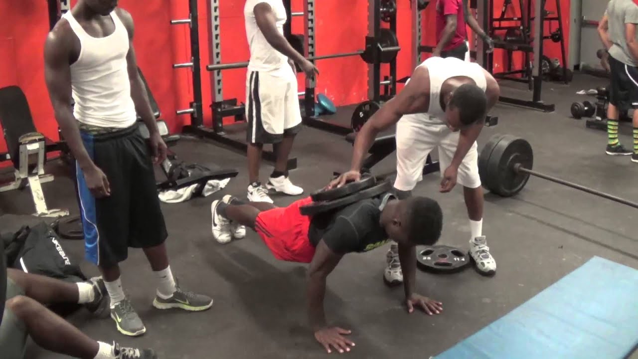 Boyd Anderson Football Off-Season Workouts - YouTube
