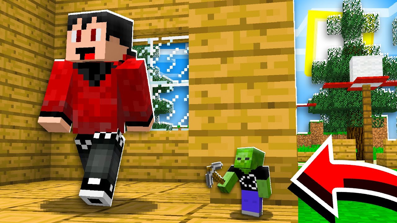 I Secretly Built a TINY House Under RageElixir's House And He had NO ...