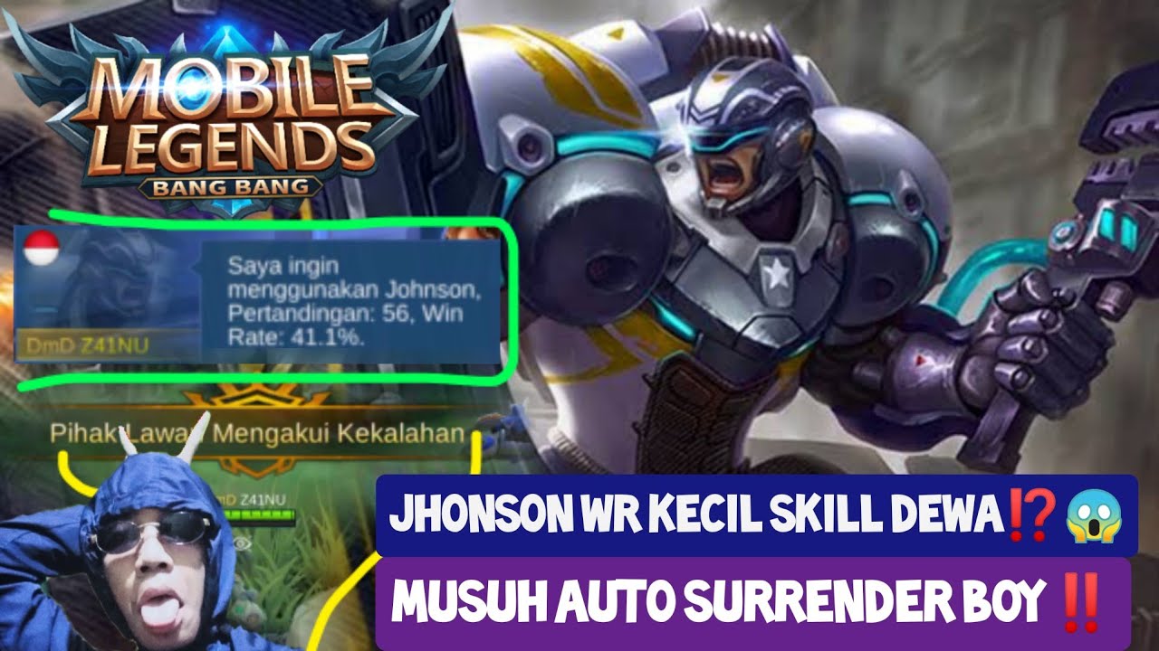 JHONSON WR KECIL SKILL MACAM PATRICK⁉️😱 - YouTube