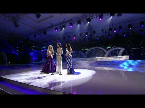 Miss World 2013 - Magic Flute Trio: Wenxia Yu, Erin Holland (Australia) and Vania Larisa (Indonesia)