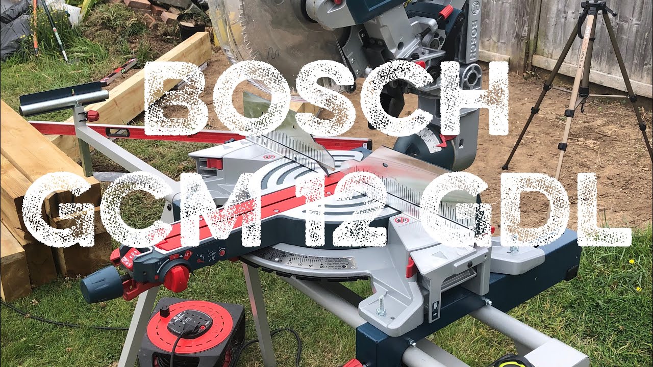 Bosch GCM 12 GDL mitre saw - YouTube