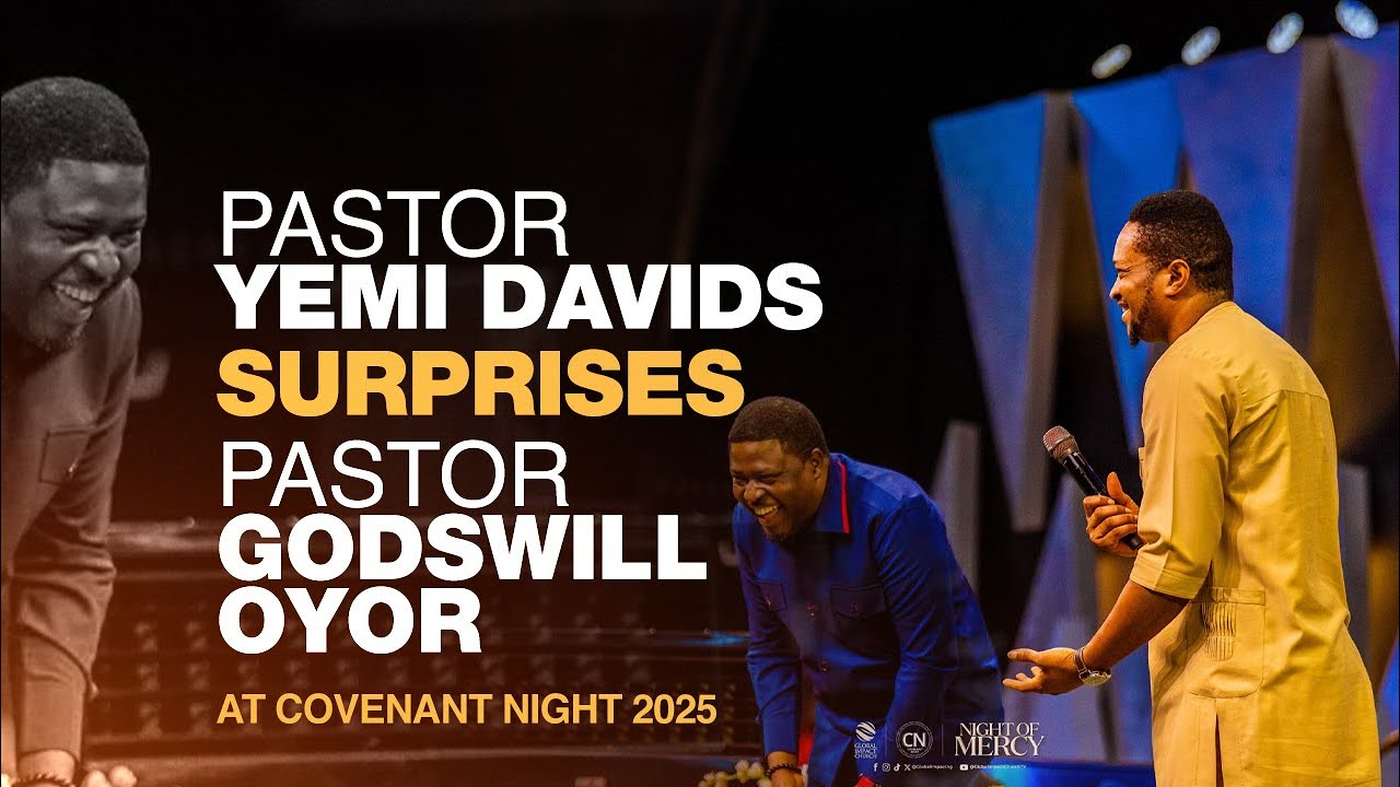 PASTOR YEMI DAVIDS SURPRISES PASTOR GODSWILL OYOR AT COVENANT 2025 ...