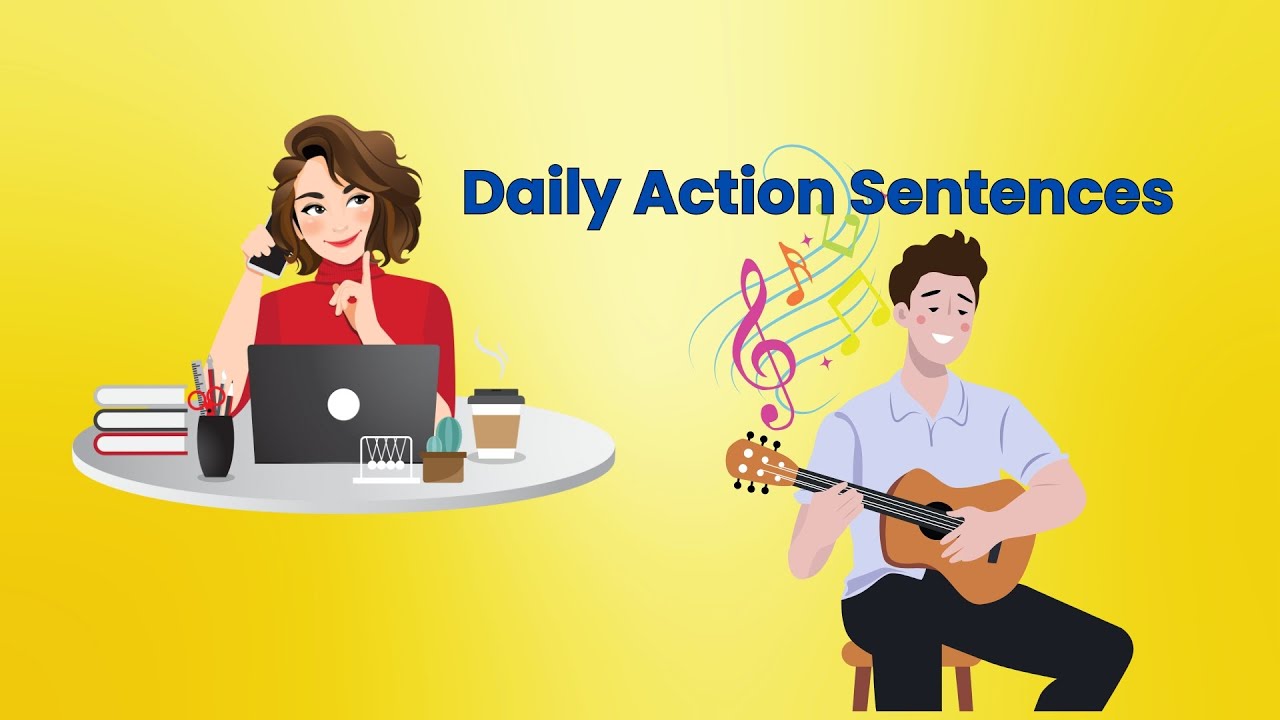 Daily Action Sentences | English Today - YouTube