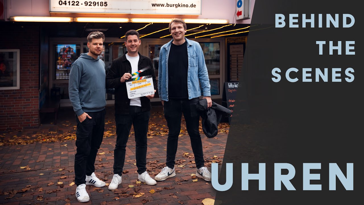 Egon Schwerkraft - Behind the Scenes Musikvideo "Uhren" - YouTube