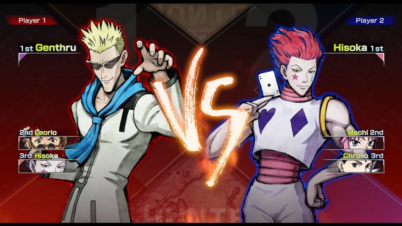 Hunter X Hunter Nen Impacty ileonel (Genthru/ Leorio /Hisoka) Vs Mr. X ...