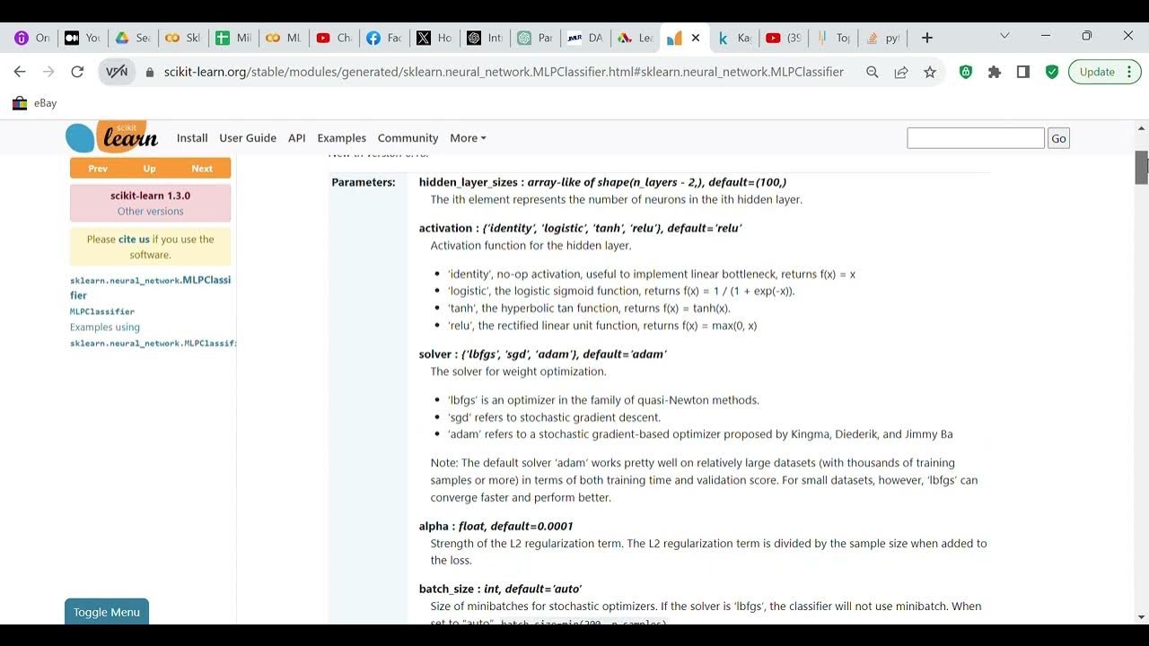 Create a multilayer perceptron classifier in both keras tensorflow and sklearn - YouTube