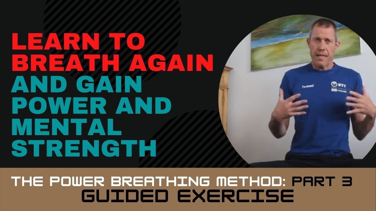 Learn to Breath again and gain power: Guided breathing exercise - YouTube
