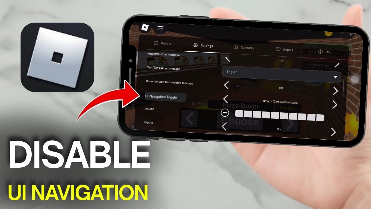 How To Disable Roblox UI Navigation (Simple Guide) - YouTube