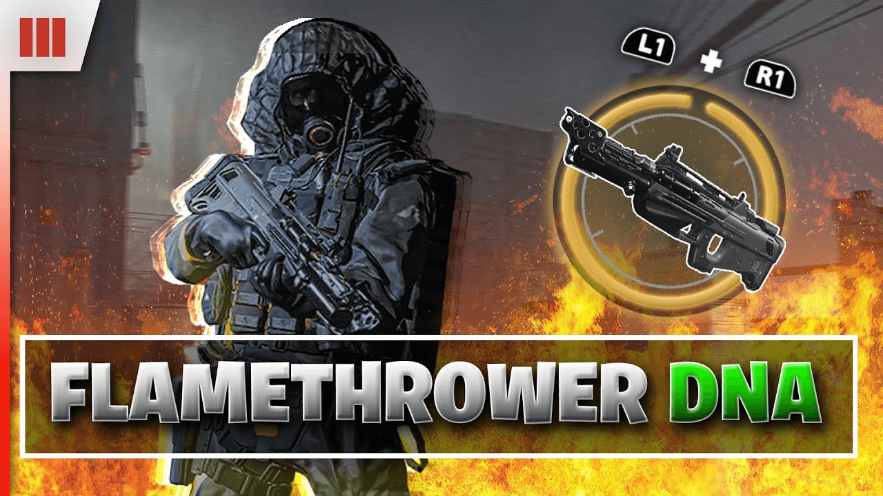 I GOT A DNA BOMB WITH THE "FLAME THROWER" IN COD MW3 - YouTube