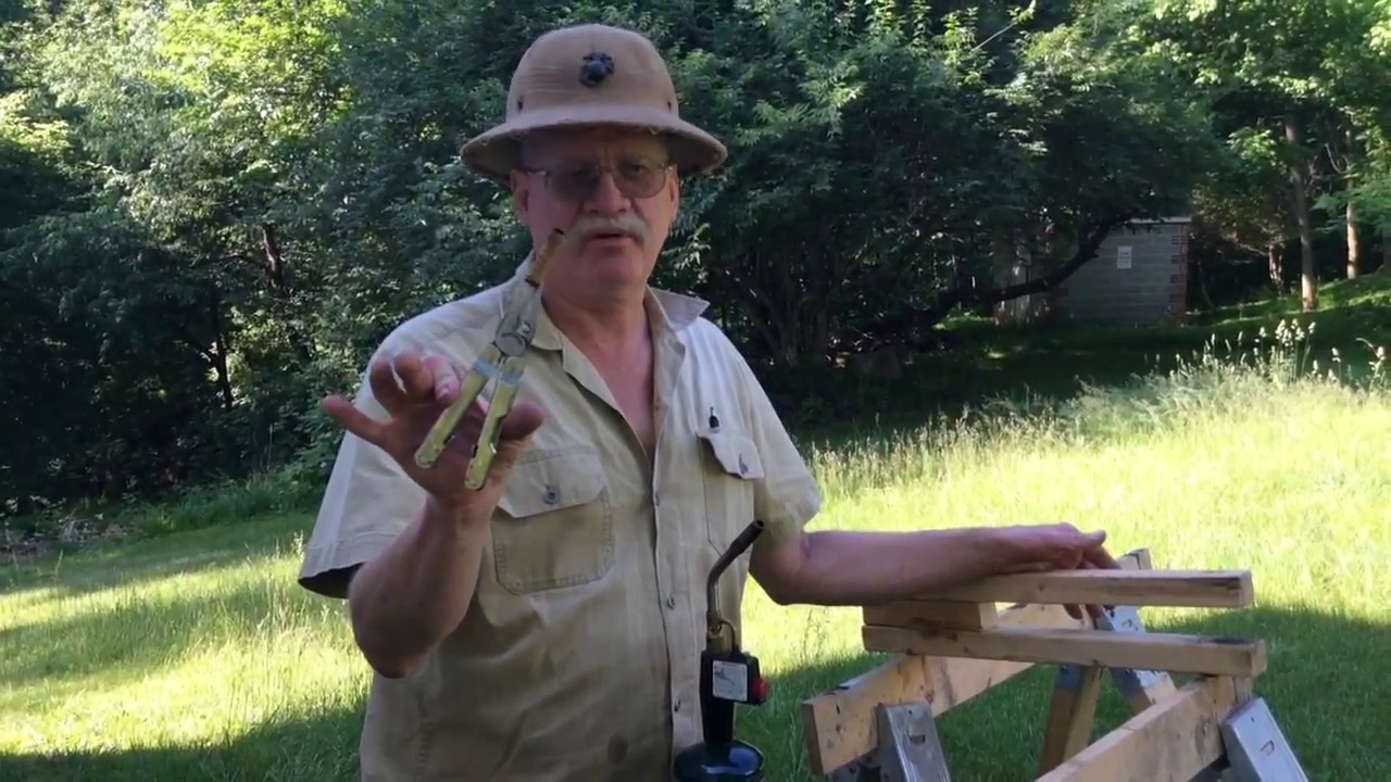 Original Civil War black powder cannon fuse still works perfectly - YouTube