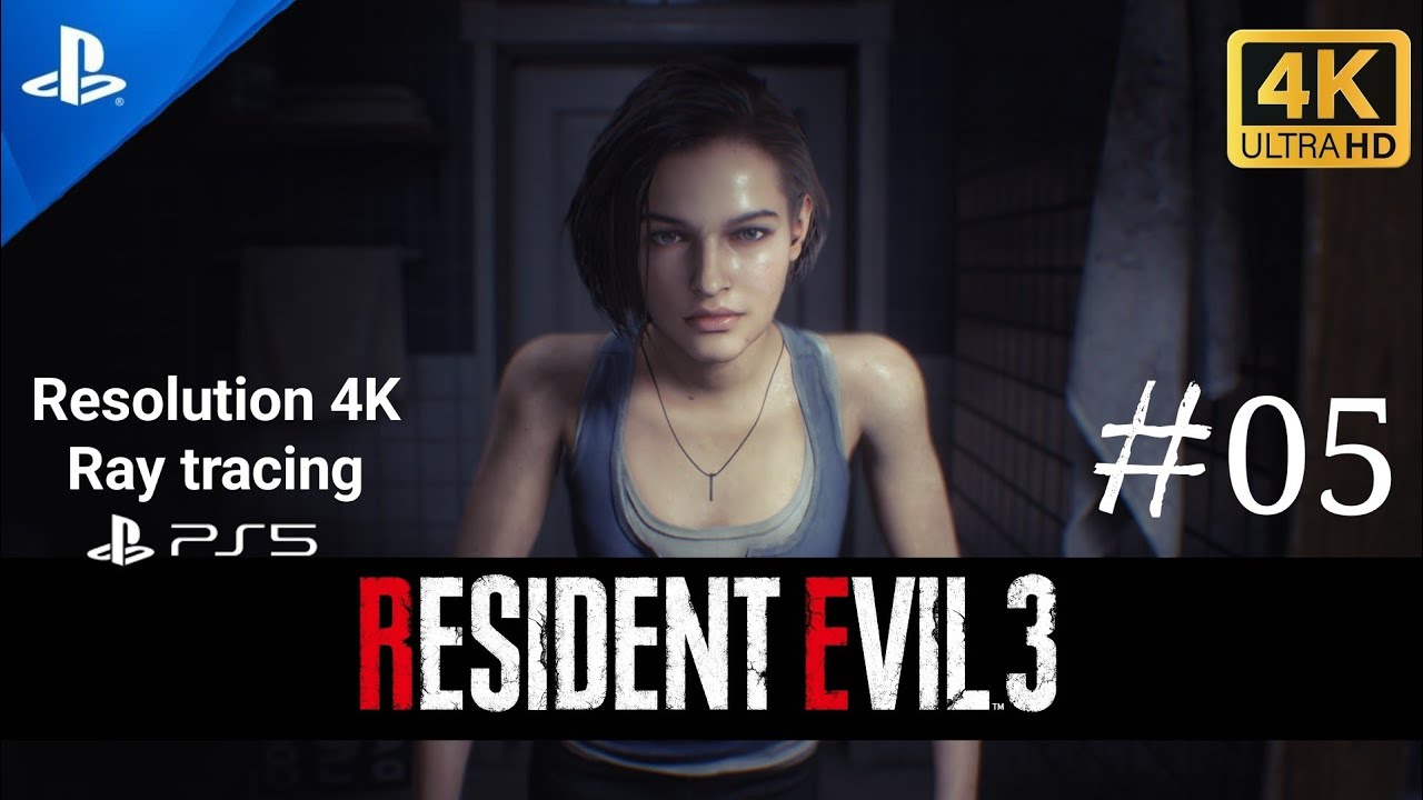 RESIDENT EVIL 3 REMAKE | walkthrough, part 5 | PS5 | 4K/60fps | Ray ...