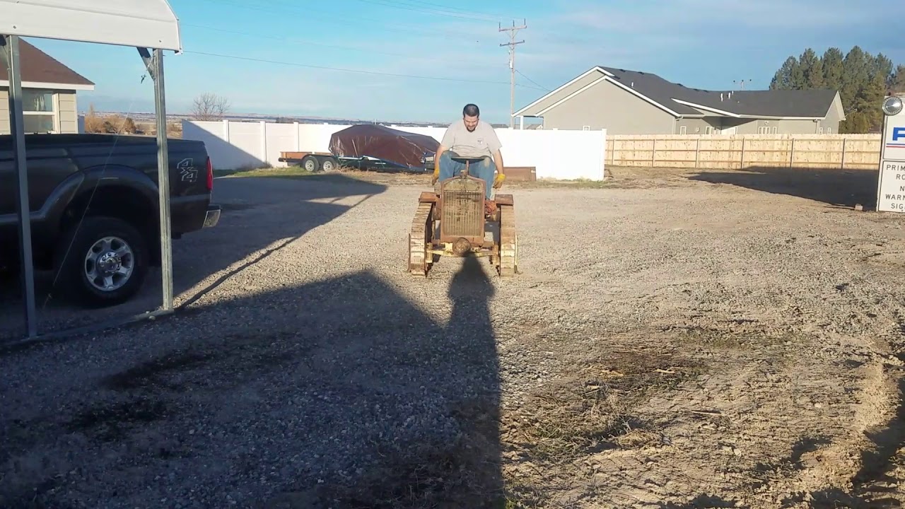 Cletrac F: First Drive!!! - YouTube