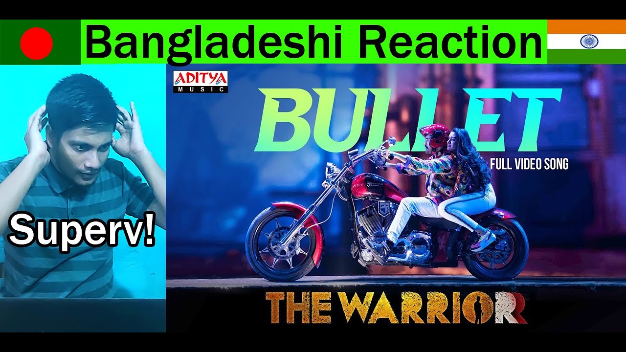 Bullet Song REACTION | The Warriorr Telugu | Ram Pothineni | Krithi ...