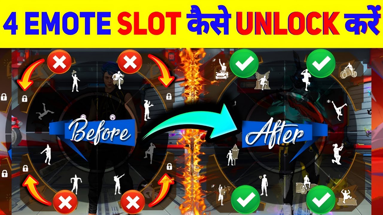 how to get +4 bp emote slots free me kaise milega booyah pass premium ...