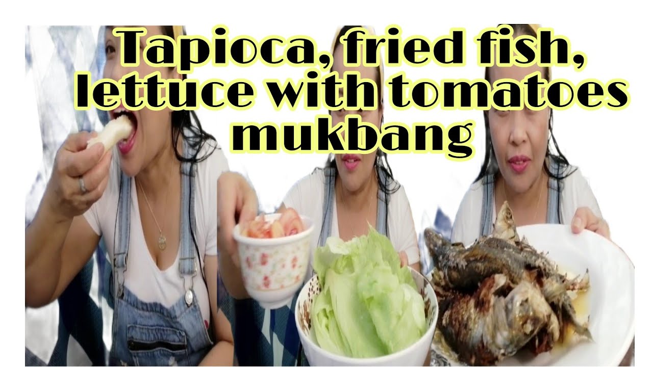 STEAM TAPOICA,CASSAVA (KAMANTING KAHOY) FRIED FISH AND SALADS FOR LUNCH ...