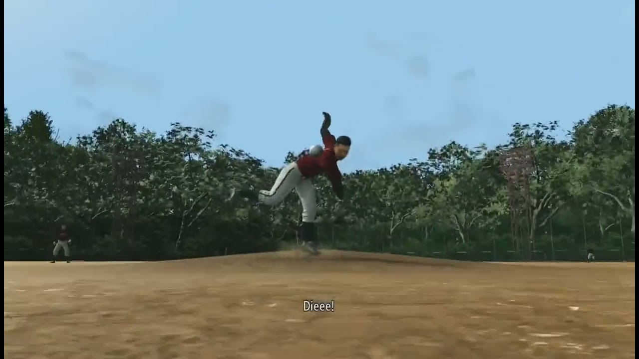 kiryu throws a bat - YouTube