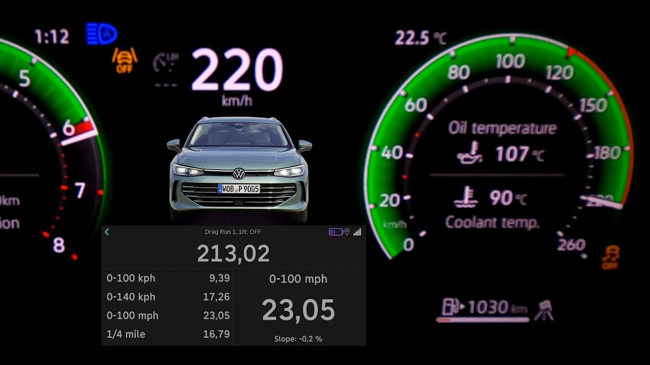Volkswagen Passat 1 5 ETSI MHEV 150HP Acceleration 0 60 Mph 0 100 Km h volkswagen-passat-1-5-etsi-mhev-150hp-acceleration-0-60-mph-0-100-km-h