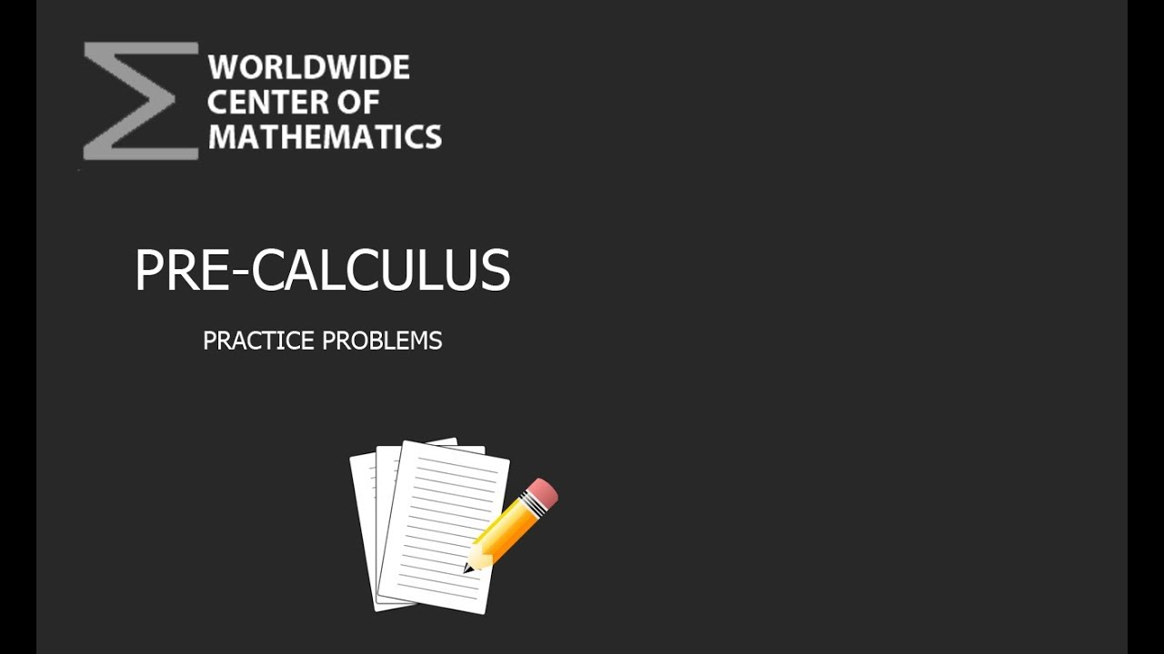 Pre-Calculus Practice: Polynomial Long Division - YouTube