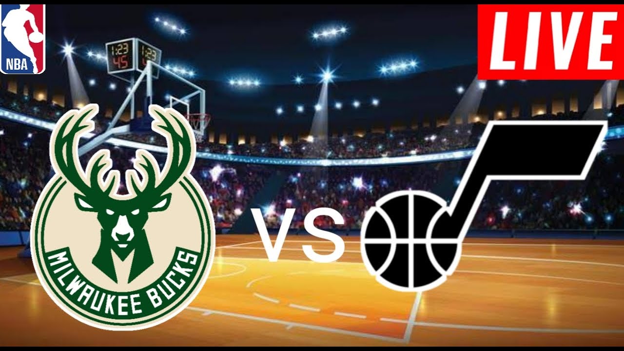 Milwaukee Bucks vs Utah Jazz Live Score l NBA 2024 | Full Match ...